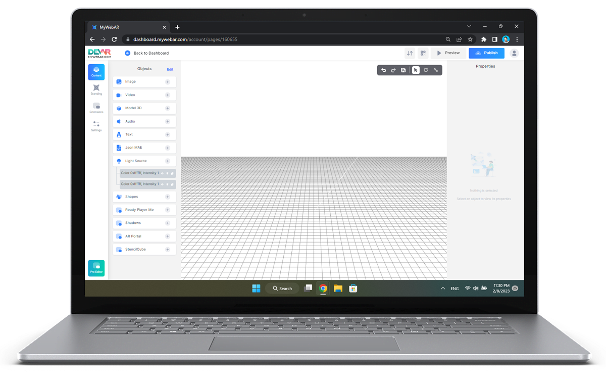 MyWebAR by DEVAR - create augmented reality on web | Web-Based AR Platform