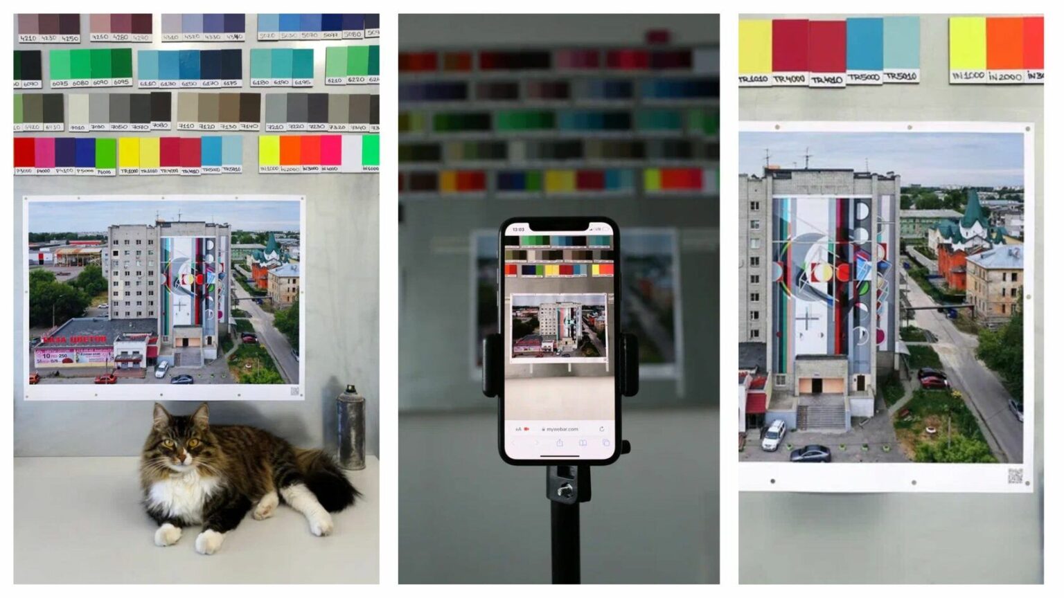 Petro Aesthetics y el mayor AR Art impulsado por MyWebAR